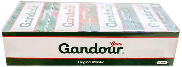 Buy Gandour Original Mastic Chewing Gum 20*10pc and Made in Saudi ...