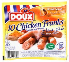Buy Doux Chicken Franks with Arabic Spices 400g and Frozen Food online ...