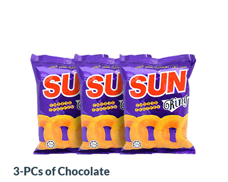 Buy Sun Ring Cheese Cracker 3*60g online - Danube
