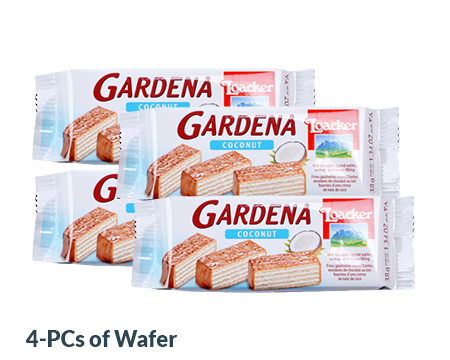 Buy Loacker Gardena Milk Chocolate Coated Wafers With Coconut Cream ...