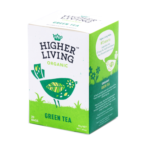 Buy Higher Living Organic Green Tea (Tea Bags) 20*40g and Tea & Coffee ...