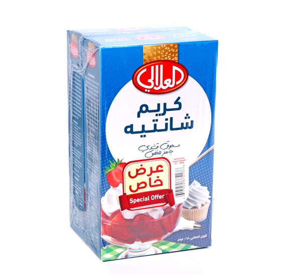 Buy Al Alali Cream Delight 2*168g and Baking Essentials online - Danube