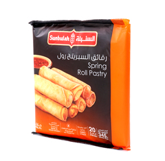 Buy Sunbulah Spring Roll Pastry 345g and Made in Saudi online - Danube