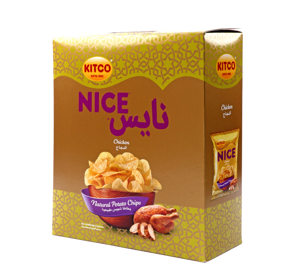 Buy Nice Chicken Potato Chips 14*21g and Sweets & Snacks online - Danube
