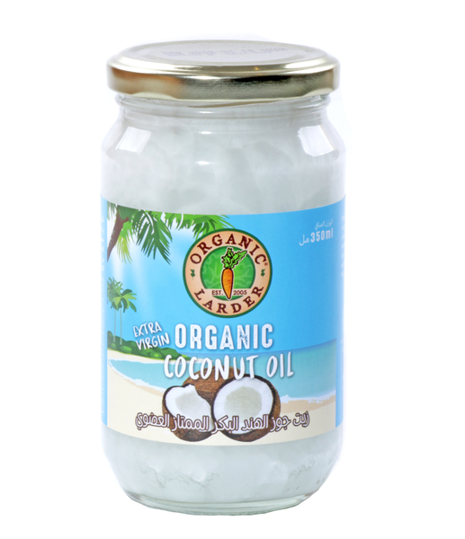 Buy Organic Larder Extra Virgin Organic Coconut Oil 350ml and Organic ...