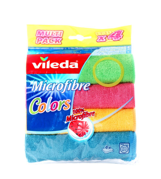 Buy Vileda Colors Microfiber Cloth 4pc and Home Care online - Danube