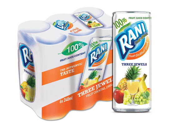 Buy Rani Three Jewels Cocktail Fruit Drink 6*240ml and Beverages ...