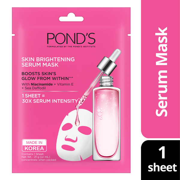 Buy Pond’s Face Mask Skin Brightening Serum Mask 21ml and Personal Care ...