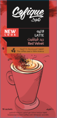 Buy Cofique Red Velvet Instant Latte 10*24g and Online Exclusive Deals ...