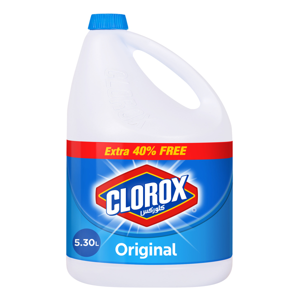 Buy Clorox Original Liquid Bleach Extra 40% FREE 5.30L and Home Care ...