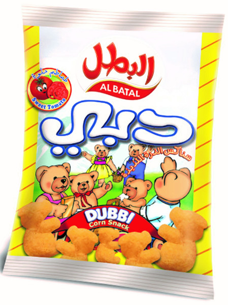 Sweet Tomato Dubbi Corn Snacks - Danube