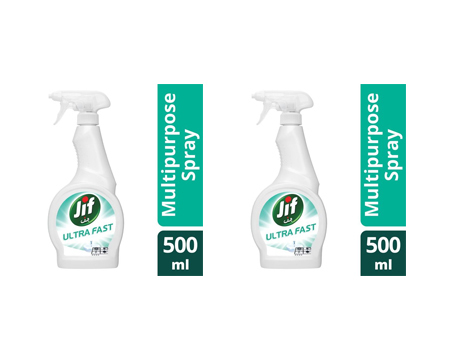 Buy Jif Ultra Fast Multipurpose Cleaner Spray 2*500 ml online - Danube