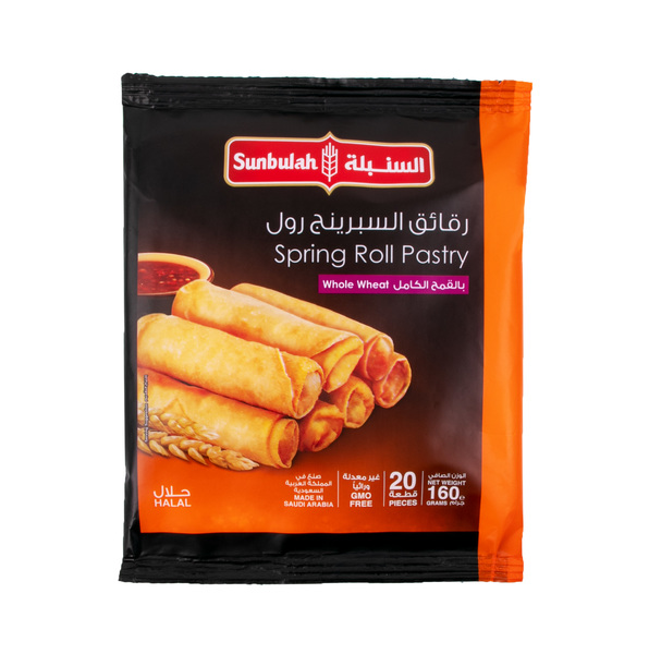 Buy Sunbulah Spring Roll Whole Wheat Pastry 160g and Weekly Offers ...