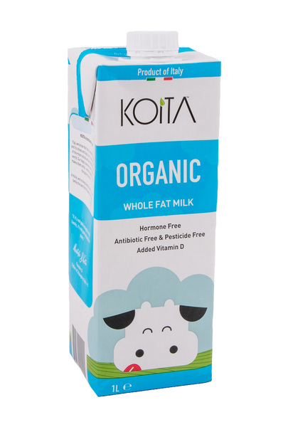 Koita Whole Organic Milk 1000 ml - Danube
