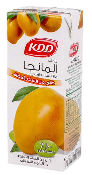Buy KDD Mango Nectar No Added Sugar 180ml and Beverages & Water online ...