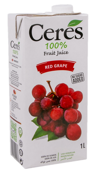 Buy Ceres Red Grape Juice 1L and Beverages & Water online - Danube