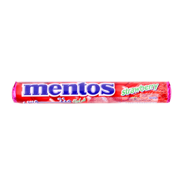 Buy Mentos Chewy Candy Strawberry Flavor 14pc and Danube Eidiya online ...