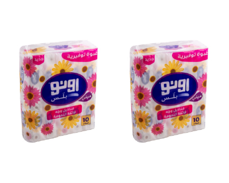 Buy Uno Super Soft Facial Tissues 2*10*180 pc online - Danube