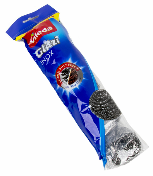 Buy Vileda Inox Scourer 4+1pcs and Home Care online - Danube