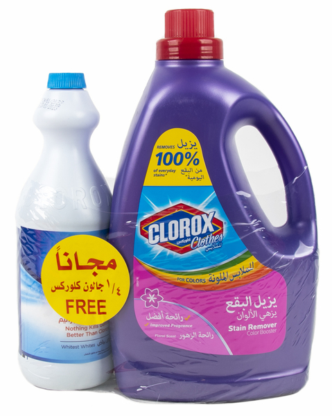 Buy Clorox Clothes Floral Scented Liquid Colored Clothes Color Booster ...