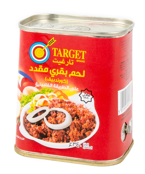Buy Target Filipino Style Corned Beef 340g and Canned Food online - Danube