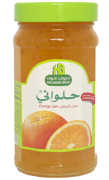 Buy Halwani Bros Orange Jam 400g and Pantry online - Danube