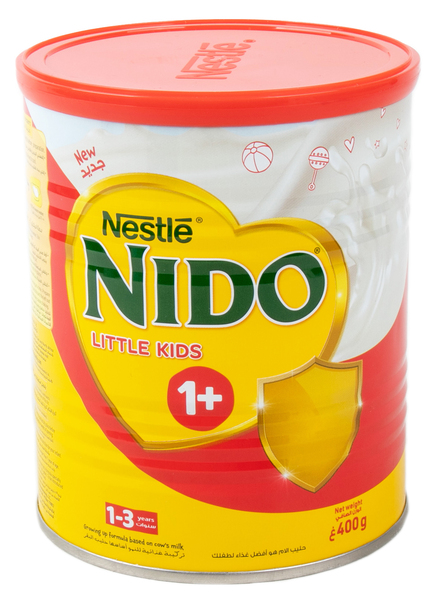 Buy Nido One Plus growing up milk powder for toddlers 1-3 years 400g ...
