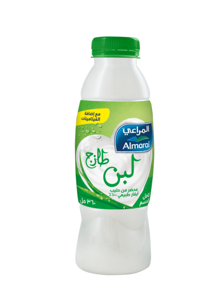 Buy Almarai Full Fat Fresh Laban with added Vitamins 360ml and Dairy ...