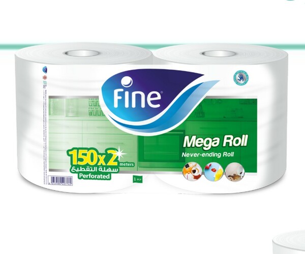 Buy Fine Perforated Paper Roll (150m) 2pc and Weekly Offers online - Danube