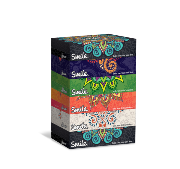 Buy Smile Soft Tissues 6*80pc and Weekly Offers online - Danube