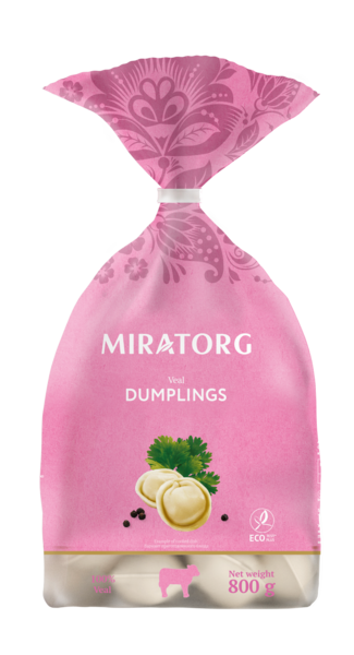 Buy Miratorg Veal Dumplings 800g and Frozen Food online - Danube
