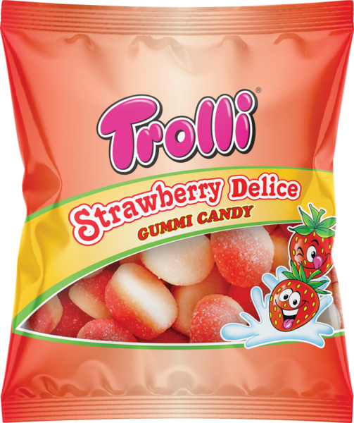 Buy Trolli Strawberry Delice Gummi Candy 24g and Sweets & Snacks online ...