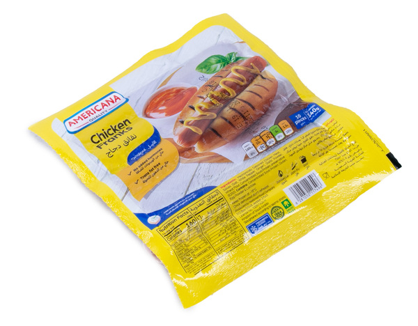 Buy Americana Chicken Franks (10 pc) 340g and Frozen Food online - Danube