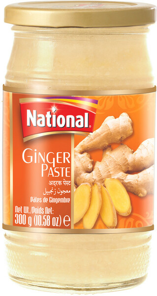 Buy National Ginger Paste 300g and Sauces & Dressings online - Danube