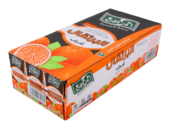 Buy Al Rabie Orange Drink 30*250ml and Made in Saudi online - Danube