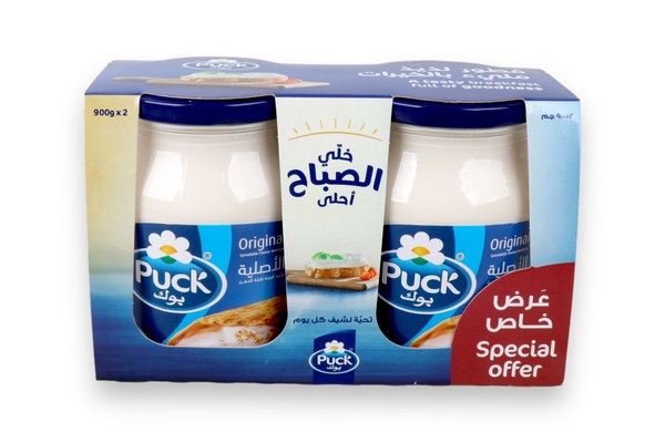 Puck Spread Cream Cheese 2*910 g - Danube