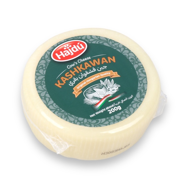 Buy Hajdu Hungarian Kashkawan Cheese 200g and Dairy & Eggs online - Danube