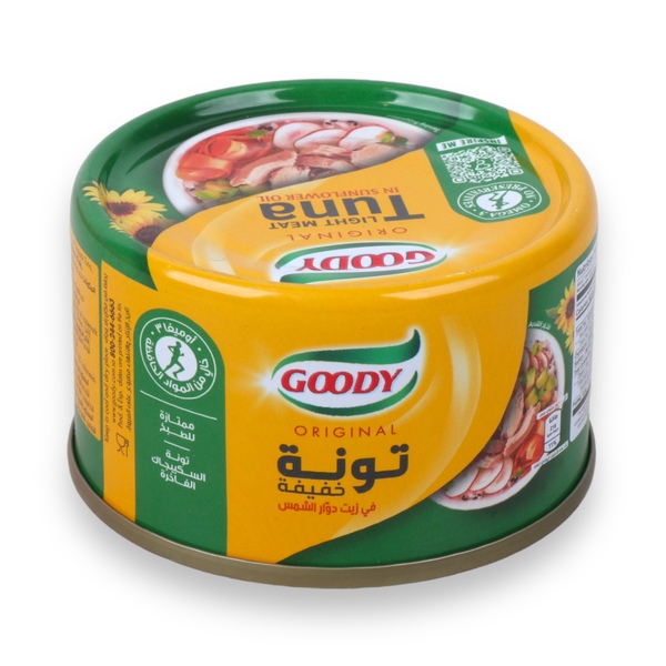 Buy Goody Light Tuna in Sunflower Oil 90g and Canned Food online - Danube