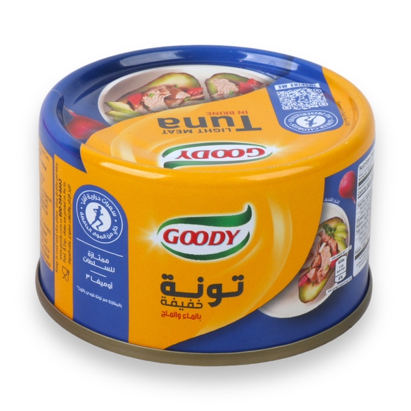 Buy Goody Light Tuna in Brine Water 90g and Canned Food online - Danube