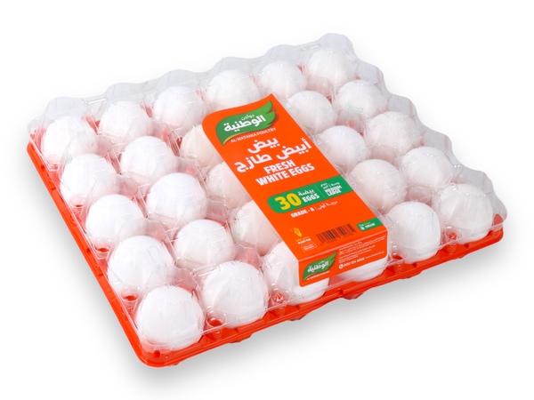 Buy Al-Watania Poultry Medium-Large Eggs 30pc and Dairy & Eggs online ...