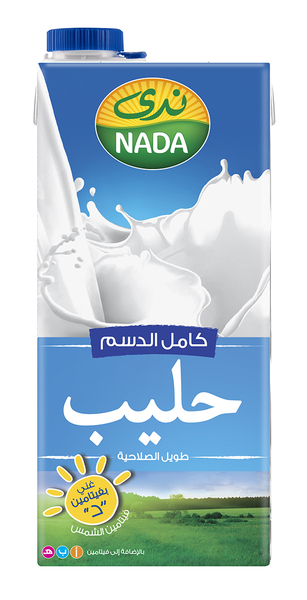 Buy Nada Long Life Full Fat Milk 1L and Dairy & Eggs online - Danube