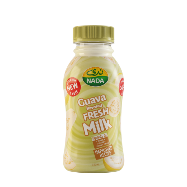 Buy Nada Guava Flavoured Milk 180ml and Kids Lunch Box online - Danube