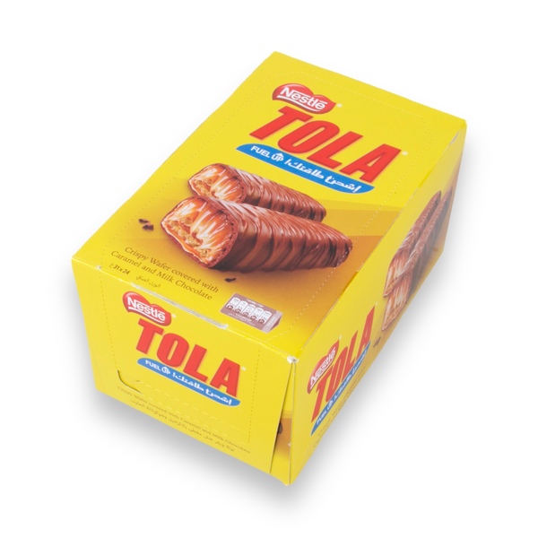 Buy Nestle Tola Crispy Wafer Covered with Caramel and Milk Chocolate 24 ...