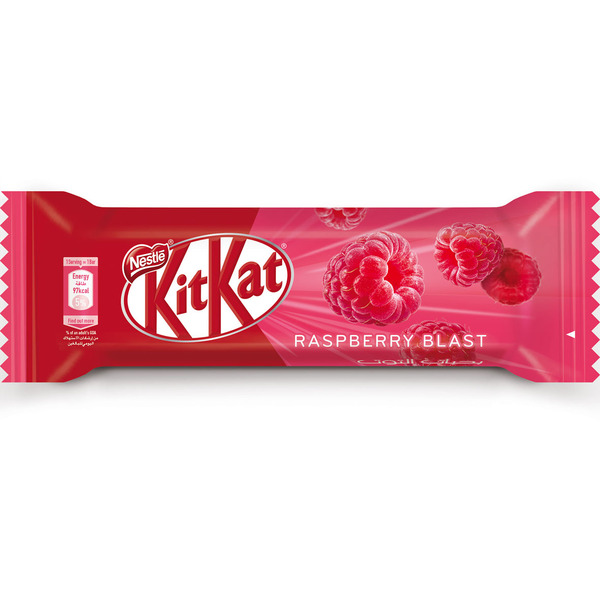 Buy KitKat Raspberry Blast Bar 2 Fingers 19.5g and Sweets & Snacks online - Danube