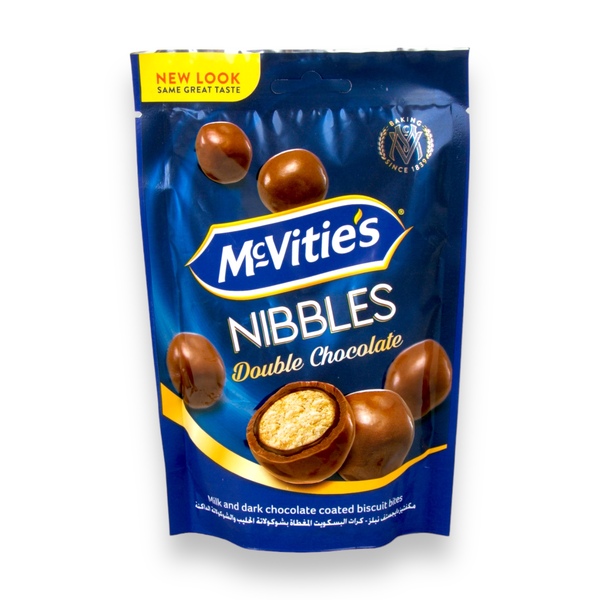 Buy McVitie's Digestive Double Chocolate Nibbles 110g and Sweets ...