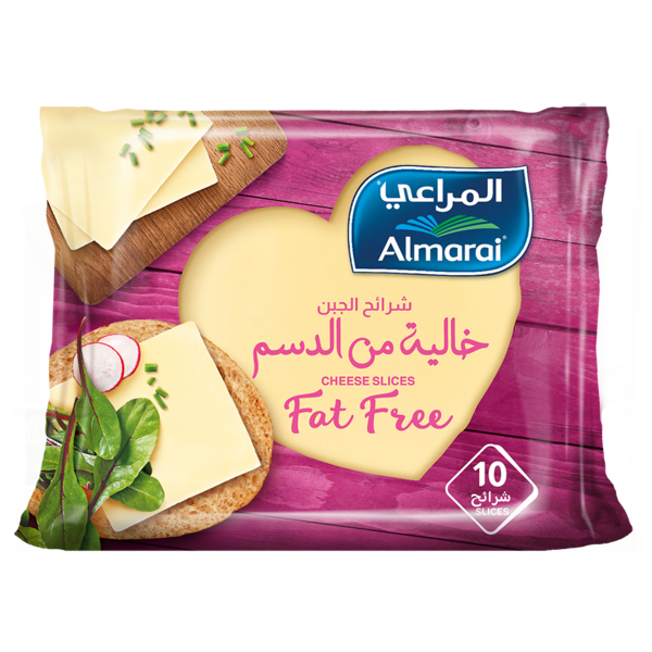 Buy Almarai Fat Free Cheese Slices 200g and Kids Lunch Box online - Danube