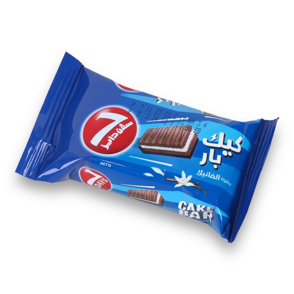 7 Days Cake Bar with Vanilla Cream 30 G - Danube