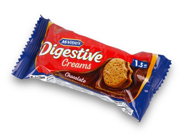 Buy McVitie's Digestive Creams Chocolate Biscuit 40g and Sweets ...