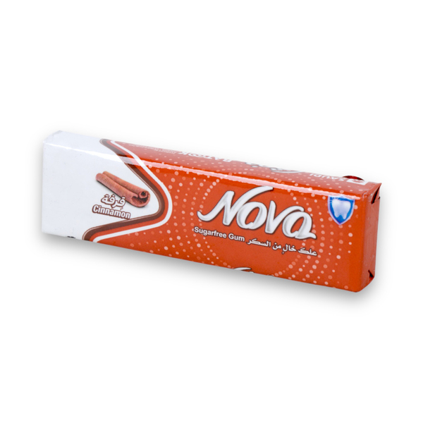 Nova Sugarfree Cinnamon Chewing Gum 5 Sticks - Danube