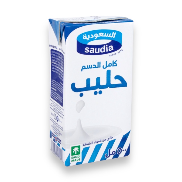 Saudia Whole Milk 500 ml - Danube